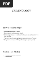CSS 2026 Criminology Syllabus | PDF