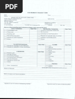 GSIS Member's Request Form (MRF) | PDF | Cheque | Financial Services