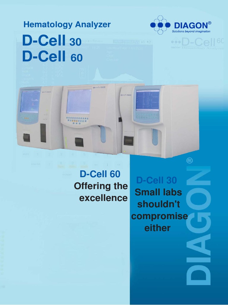 Diagon D Cell 60 Brochure | PDF | Red Blood Cell