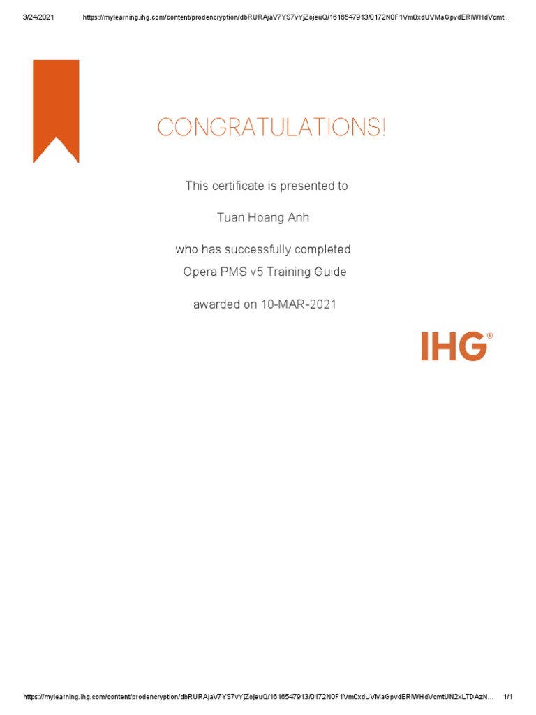 Opera PMS v5 Training Guide | PDF | Computers