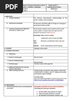 Lesson Plan-Rotation of Earth | PDF | Rotation | Earth