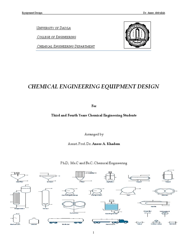 Chemical Engineering Equipment Design | PDF | Strength Of Materials ...