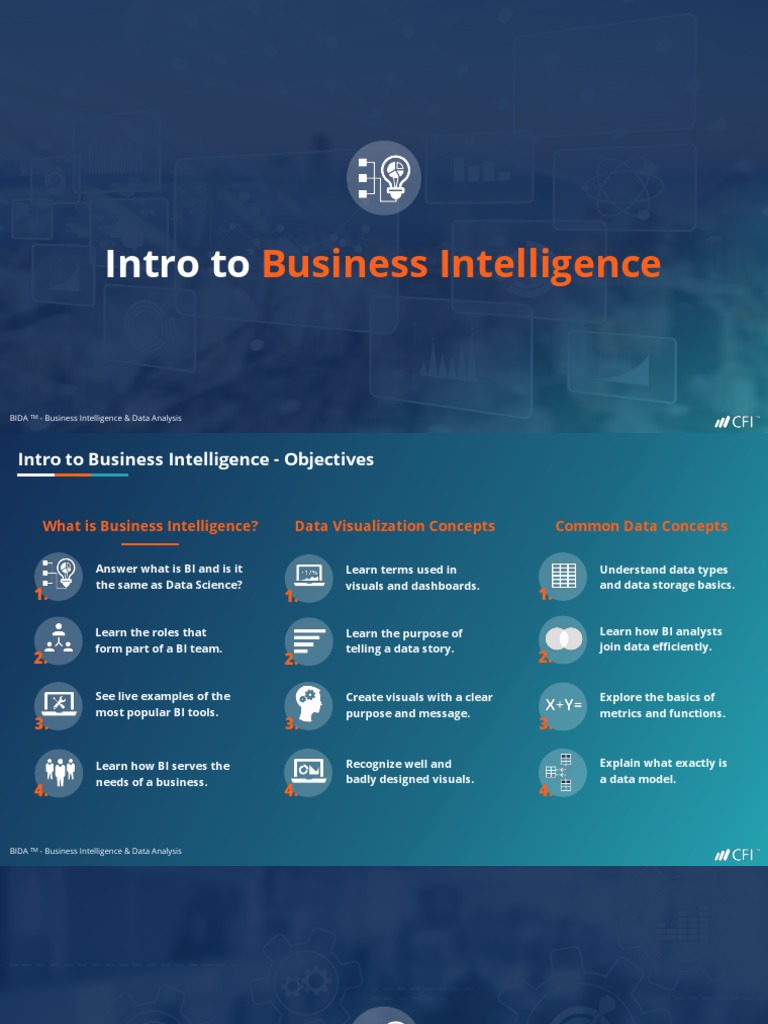 CoursePresentation 210426 133302 | PDF | Business Intelligence | Boolean Data Type