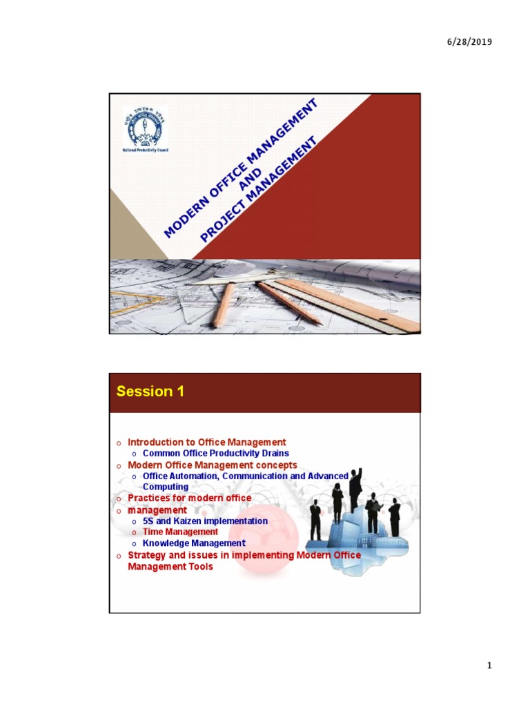 Session 1 Office Management | PDF | Automation | Computing