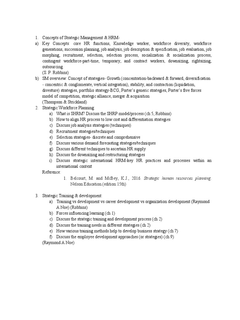 Assignment SHRM - I | PDF