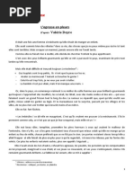 Questionnaire sur "Les Doigts Rouges" | PDF