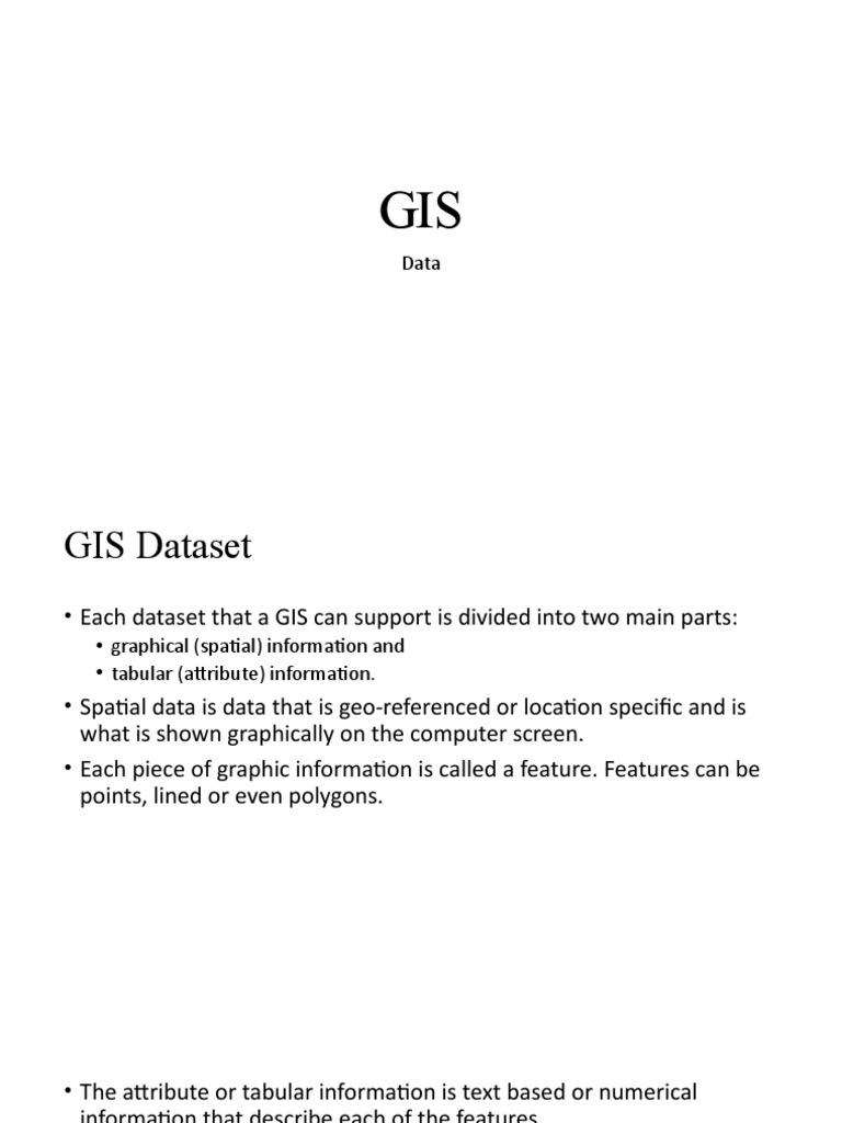 GIS Data | PDF