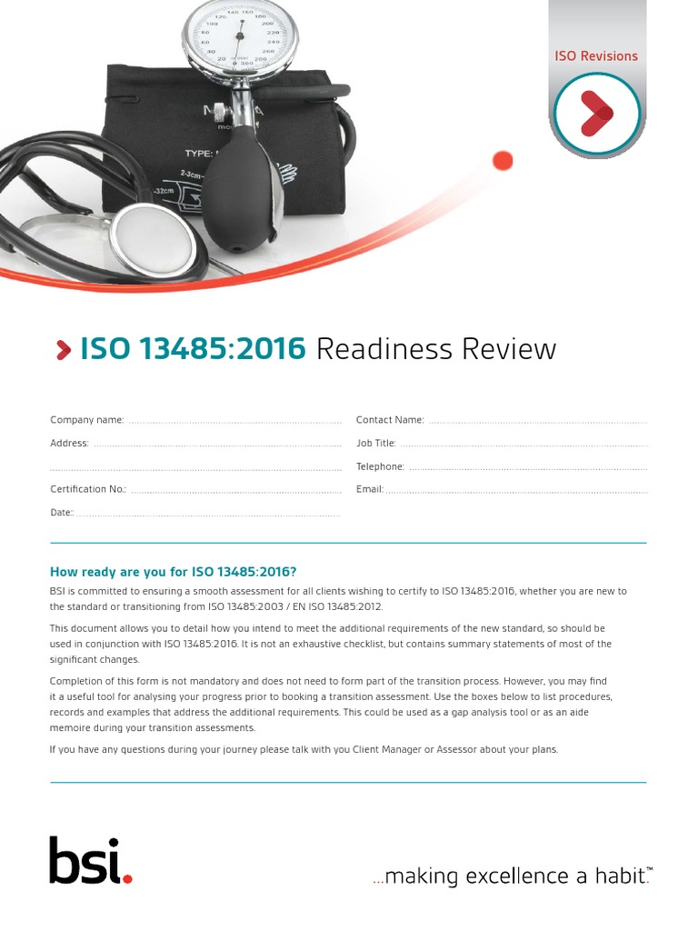 Readiness Review: ISO Revisions | PDF | Verification And Validation ...