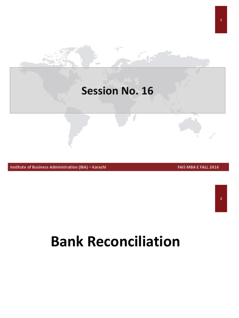 Bank Reconciliation Process Explained | PDF | Banks | Cheque