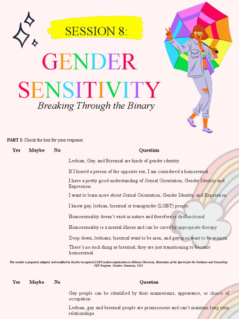 Actvity Sheets | Download Free PDF | Homosexuality | Bisexuality