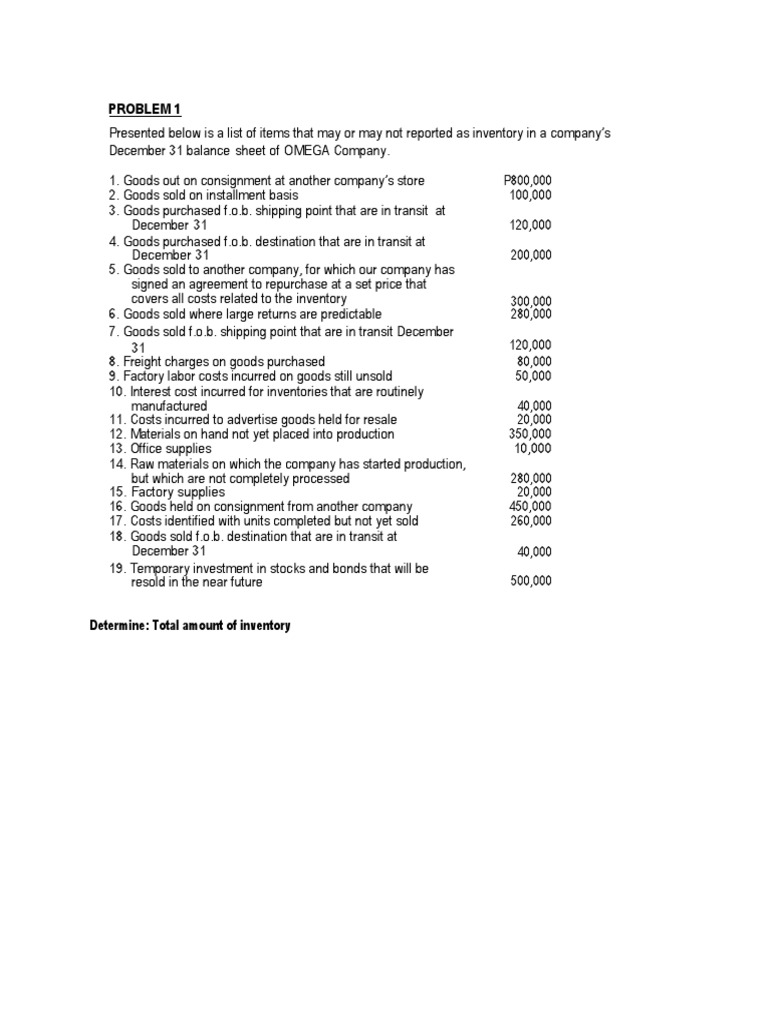 Inventories | PDF | Inventory | Cost Of Goods Sold
