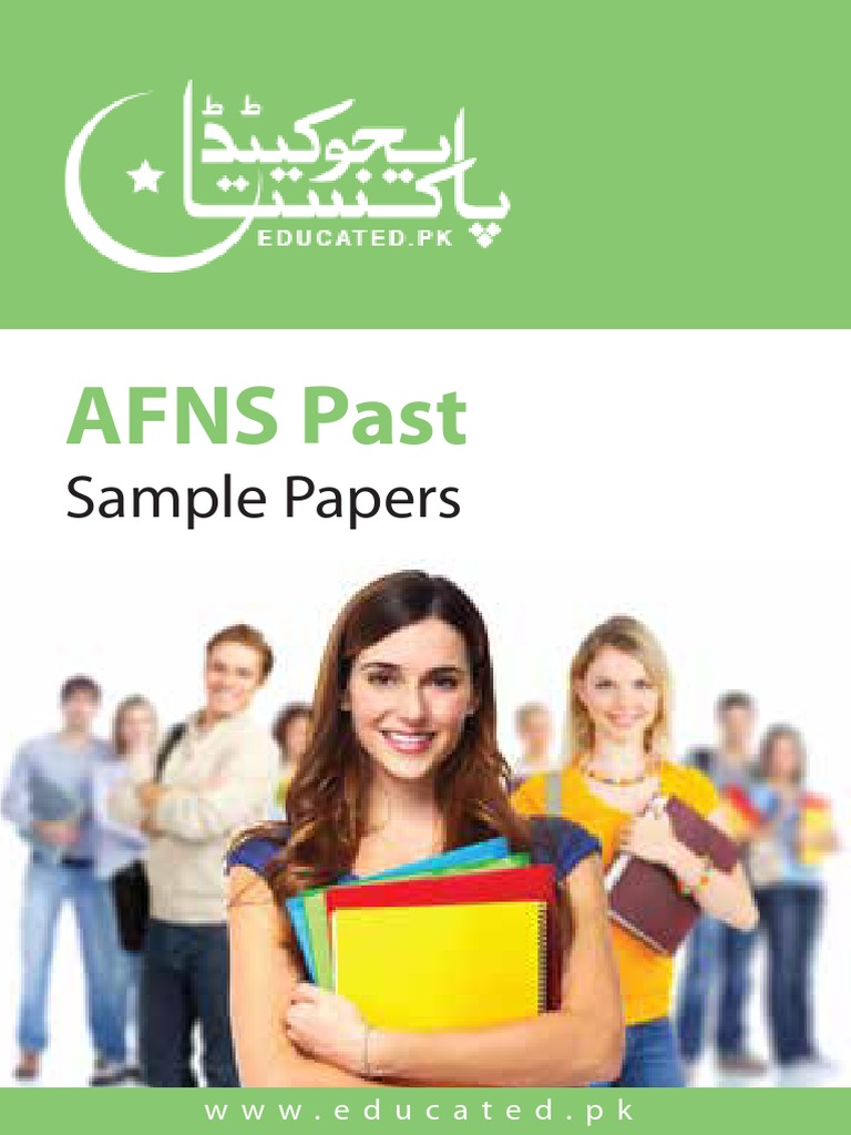 AFNS Past: Sample Papers | PDF