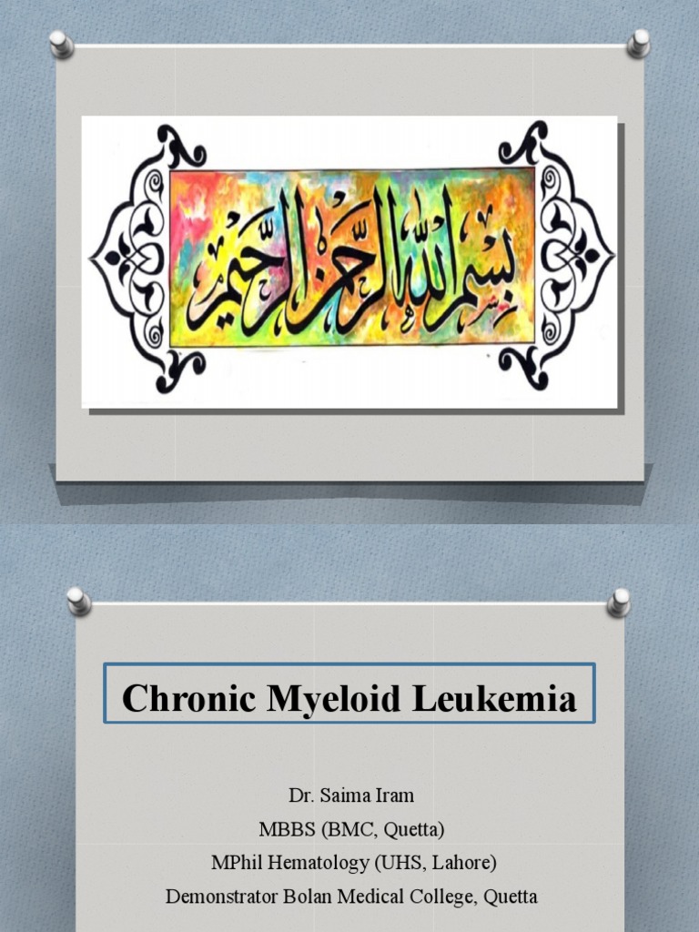 CML Practical Ppts Dr. Saima Iram | PDF | Blood | Cell Biology