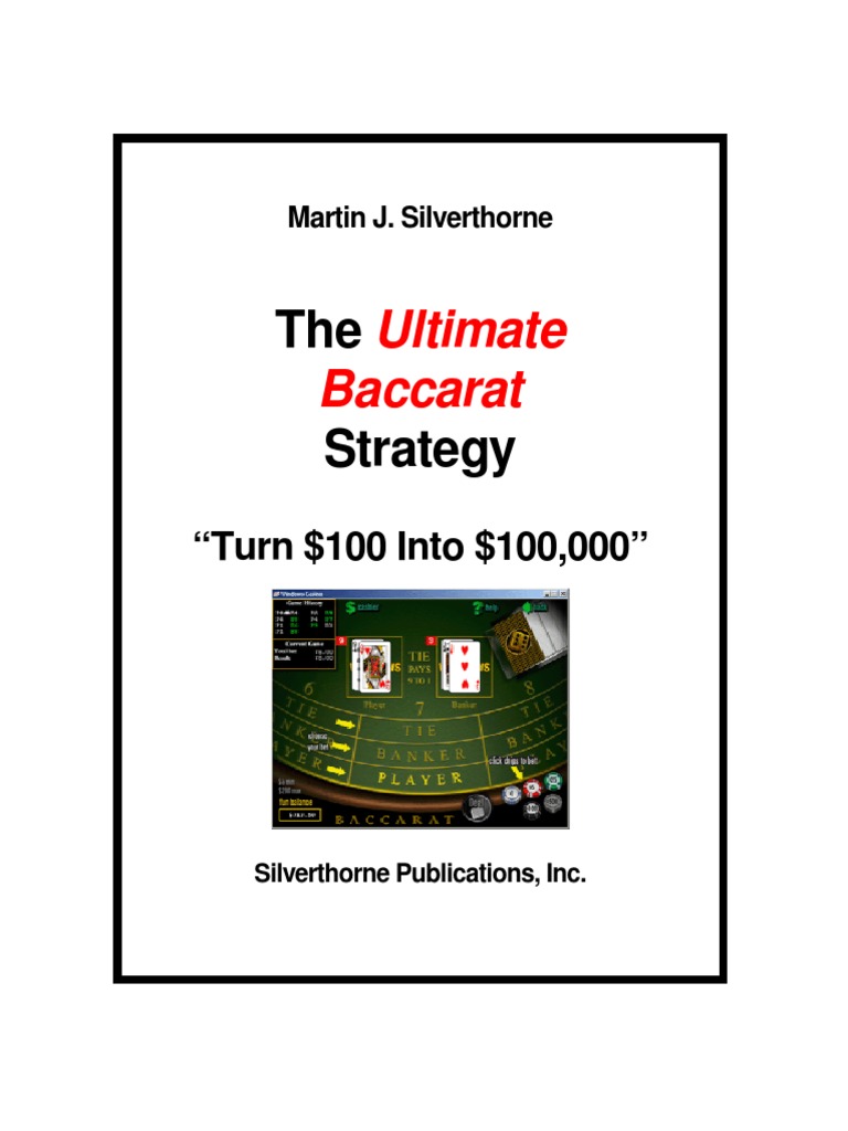 The Ultimate Baccarat Strategy | PDF | Gambling | Games Of Chance