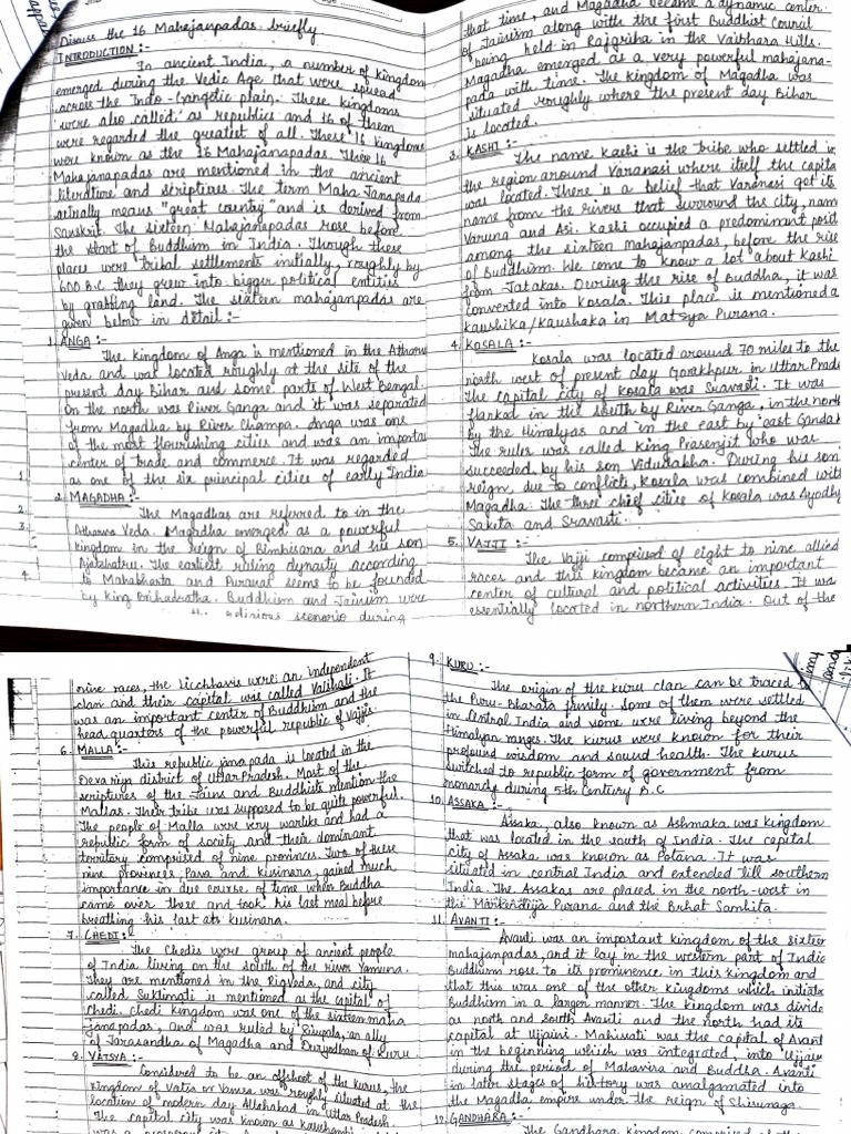 16 Mahajanpad | PDF