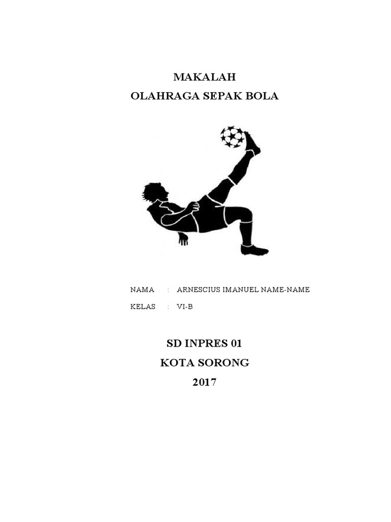 Makalah - Sepak Bola | PDF