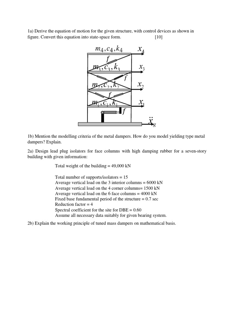 Structural Engineering Dynamics | PDF