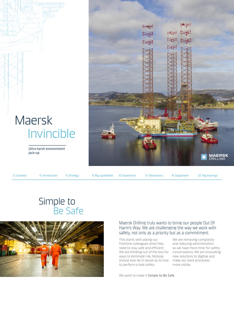 Invincible Rig Brochure | PDF | Drilling Rig | Offshore Drilling