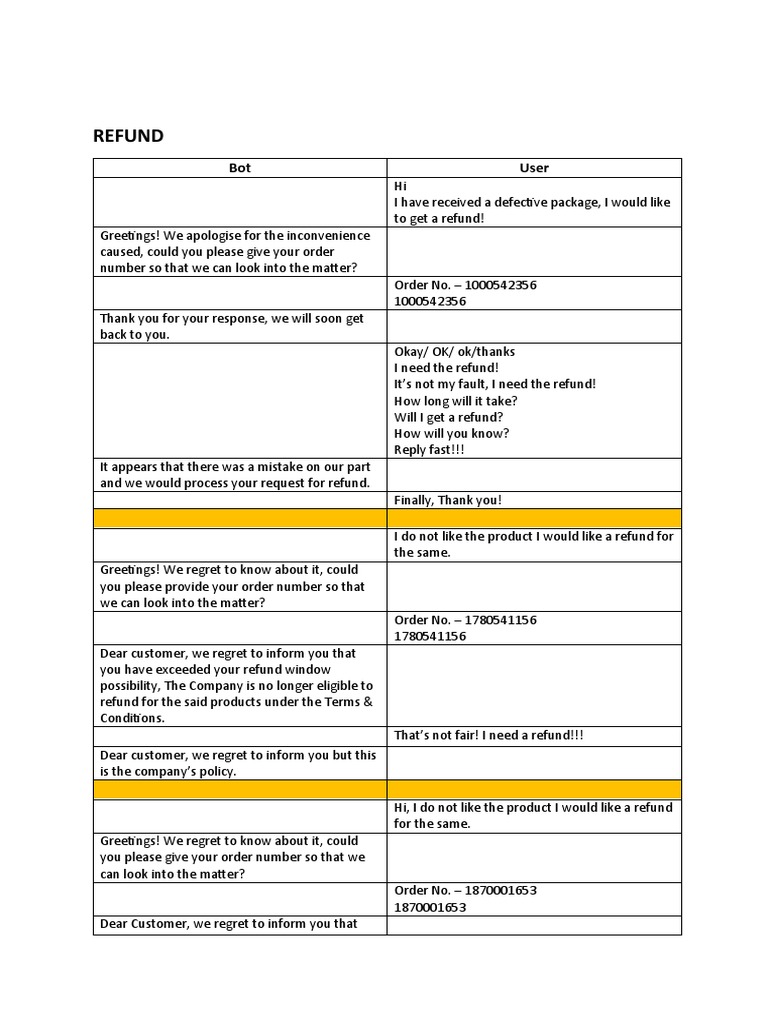 Refund: Bot User | PDF | Computing | Software
