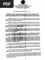 PNP Memorandum Circular No 2021 102 | PDF