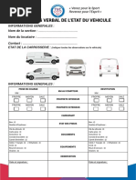 Fiche de Contrôle de Véhicule PDF | PDF