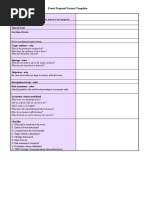 Event Planning Template | PDF | Strategic Communication | Business