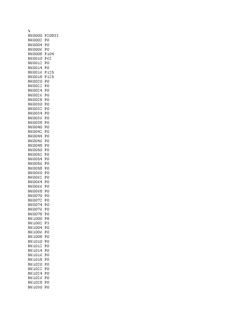 PCM Data Overview in Excel | PDF
