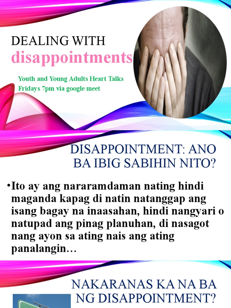 Dealing With Disappointments | PDF