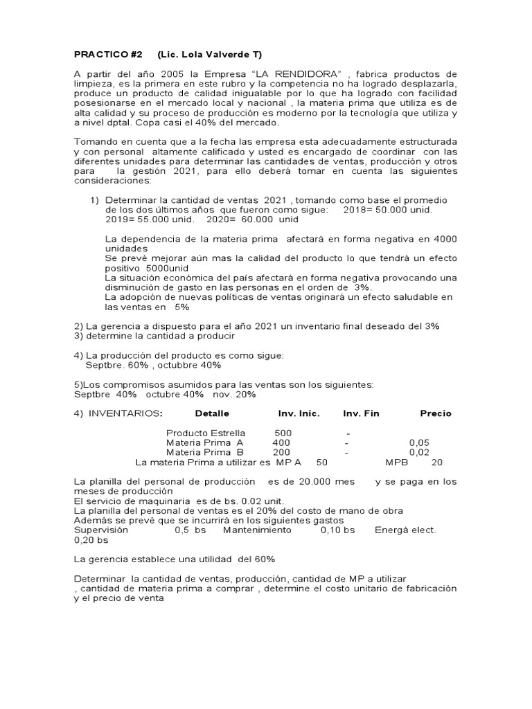 Ind 130 Mod Prac # 2 2021 | PDF | Economias | Business Ind 130 Mod Prac # 2 2021 | PDF | Economias | Business