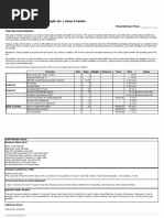 The Durability Code Prime Week 1, Day 1 - Lower Body | PDF | Human Anatomy