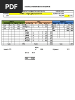 Sample Take Off Sheet | PDF | Microsoft Excel | Building Technology