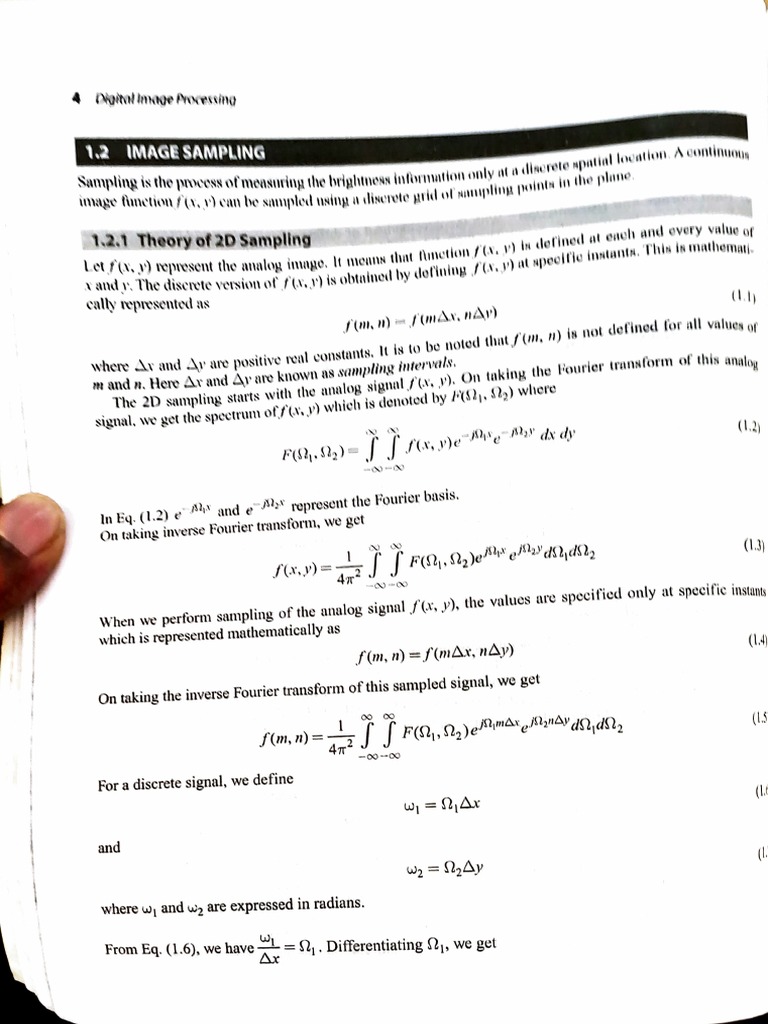 2d Sampling | Download Free PDF | Spectral Density | Applied Mathematics