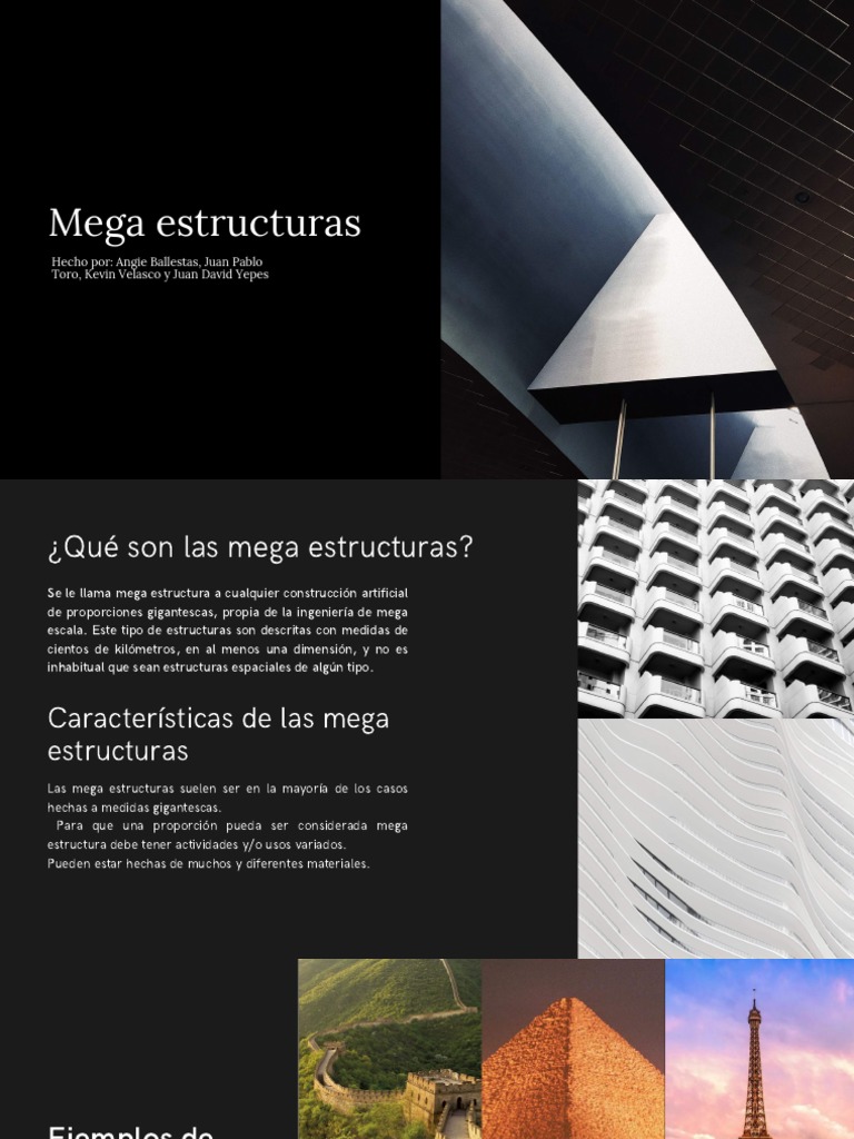 Mega Estructuras Espaciales y Ejemplos | PDF