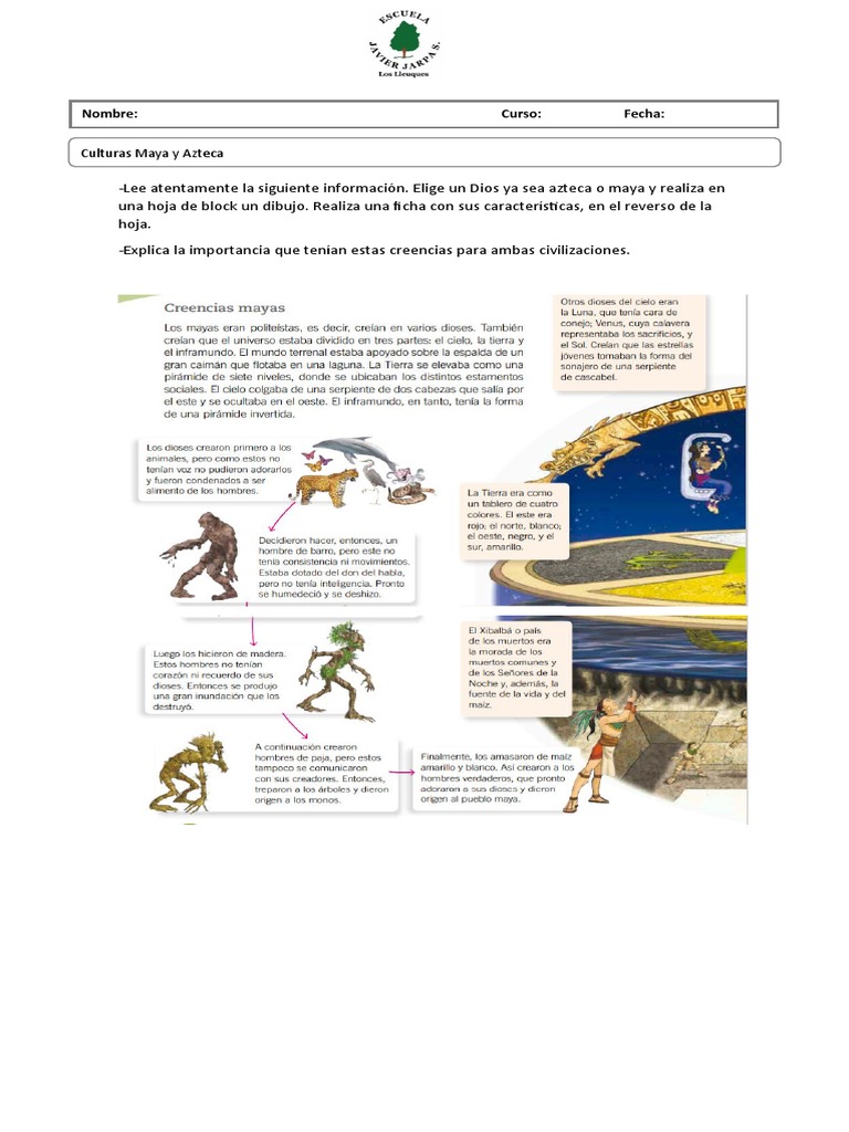Guía de Mayas y Aztecas | PDF