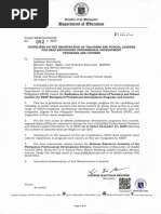 Decs Order No 39, S. 1990 | PDF | Teachers | Learning