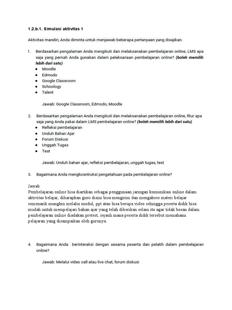 1.2.b.1. Simulasi Aktivitas 1 Ayu Alfiah | PDF