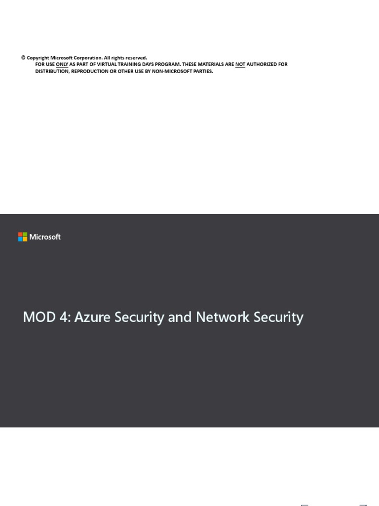 Microsoft Azure Virtual Training Day Fundamentals Part 2 | PDF | Cloud ...