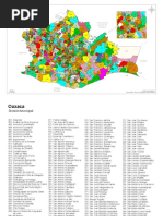 Mapa Edomex Division Politica C N | PDF | México
