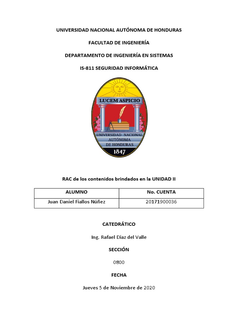 RAC II Seguridad Informatica | PDF | Itil | Cobit