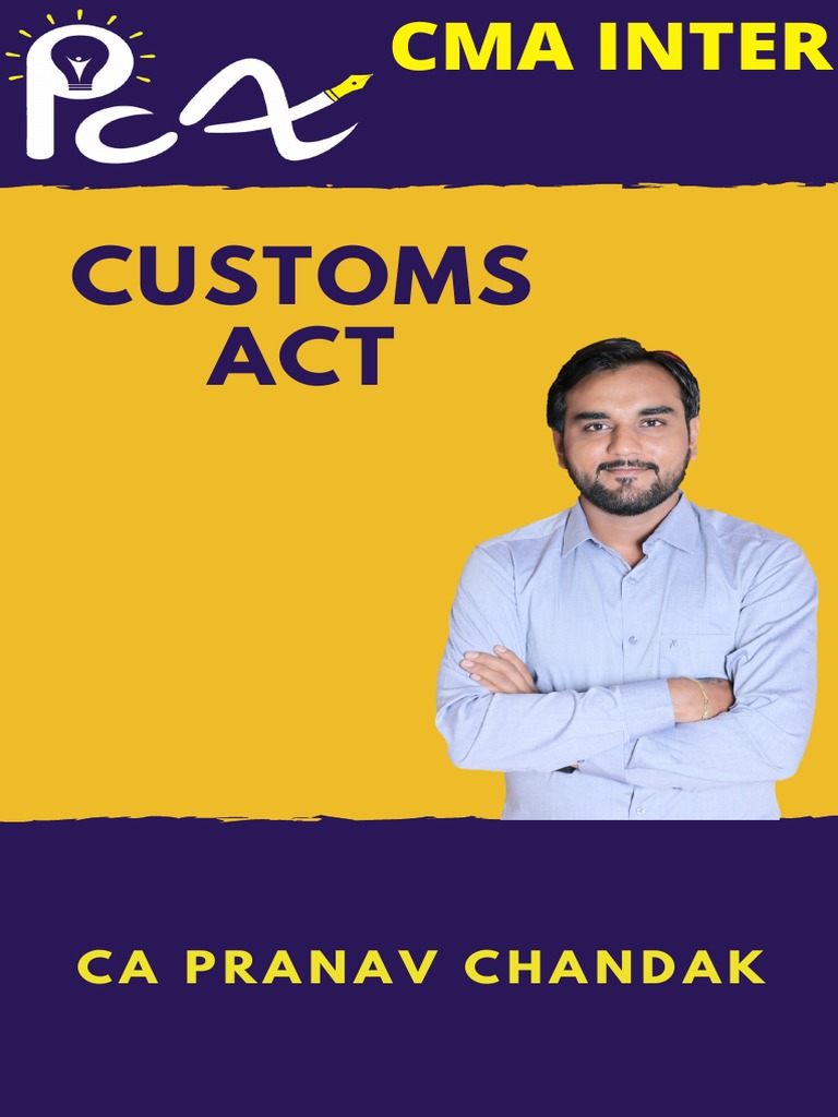 CMA Inter - Customs Notes @cmaportal | PDF | Trade | Economies