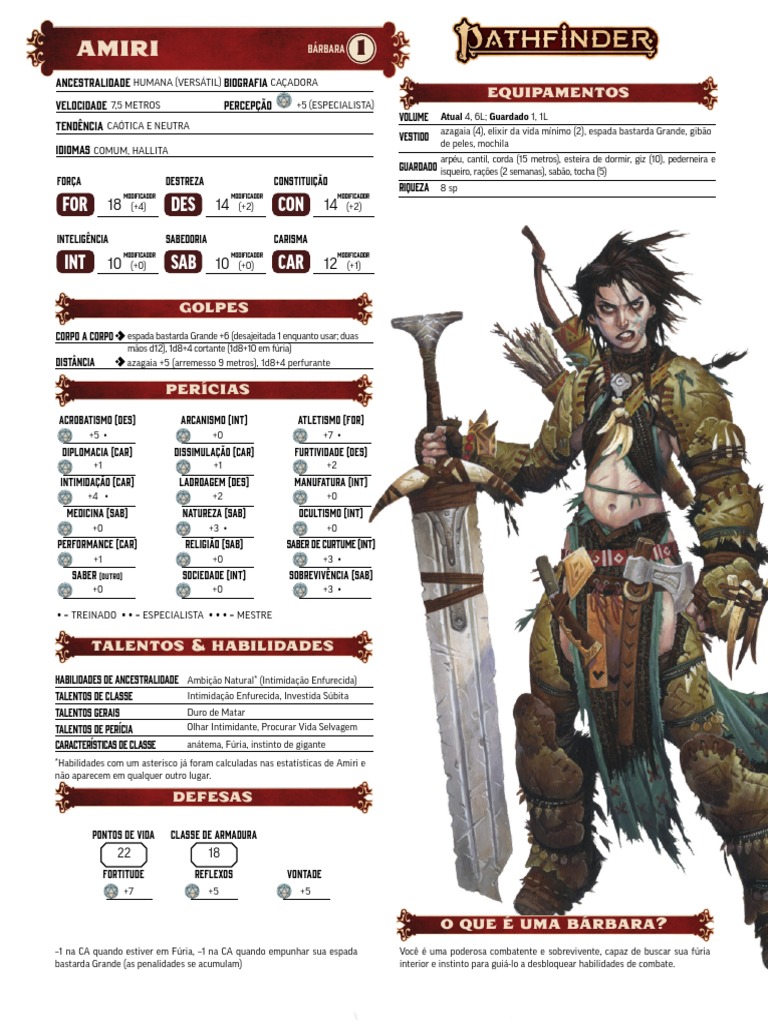 Personagens-Icônicos-de-Pathfinder - Pregen PT-BR | PDF | Alquimia ...