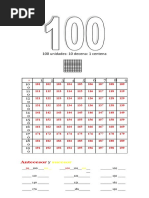 Cuadro de Numeros Del 100 Al 199 | PDF