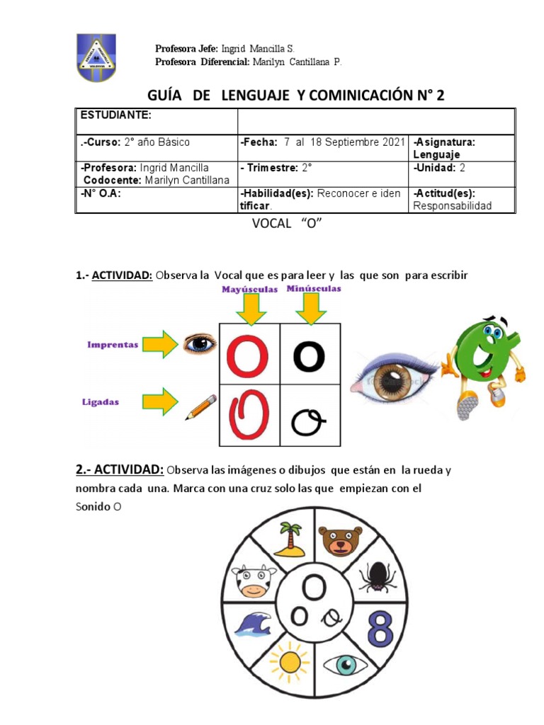 Guia Vocal O | PDF