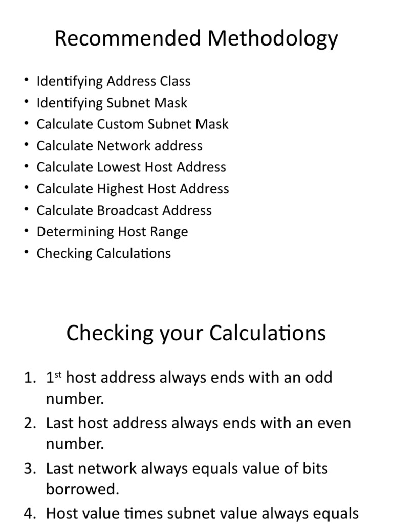 Ch1 Basic Subnetting | PDF | Computer Engineering | Computer Architecture Ch1 Basic Subnetting | PDF | Computer Engineering | Computer Architecture