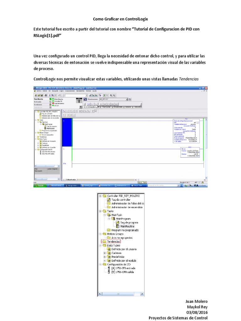 Graficacion en ControlLogix | PDF | Informática | Software