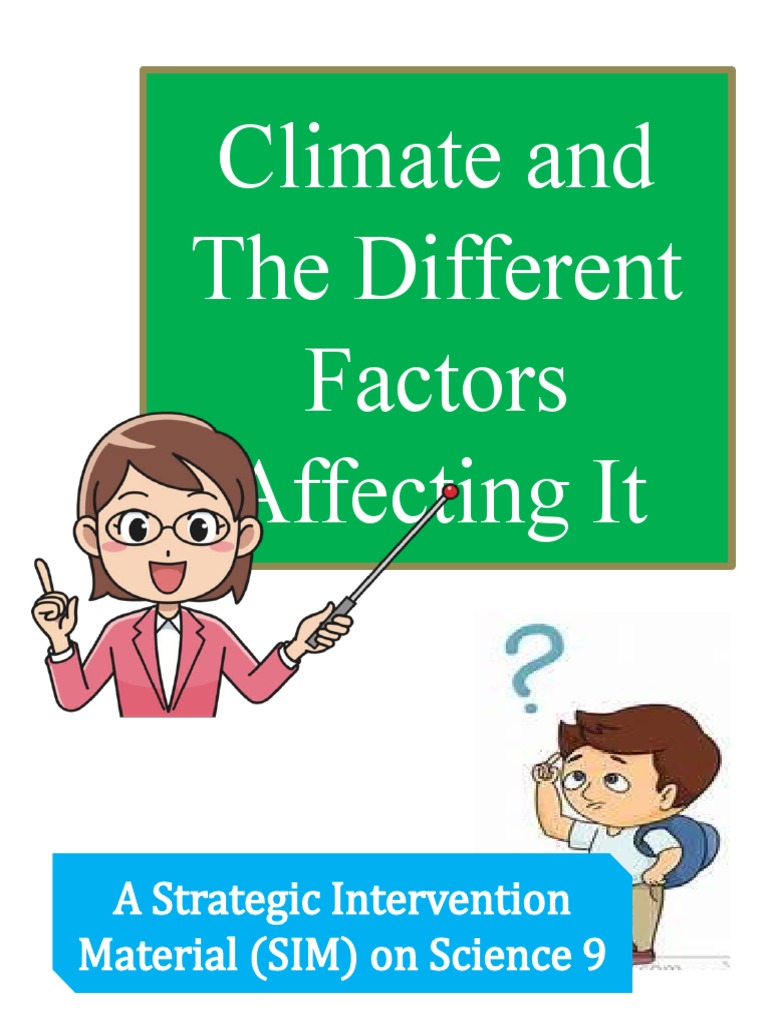 Strategic Intervention Material | PDF | Climate | Precipitation