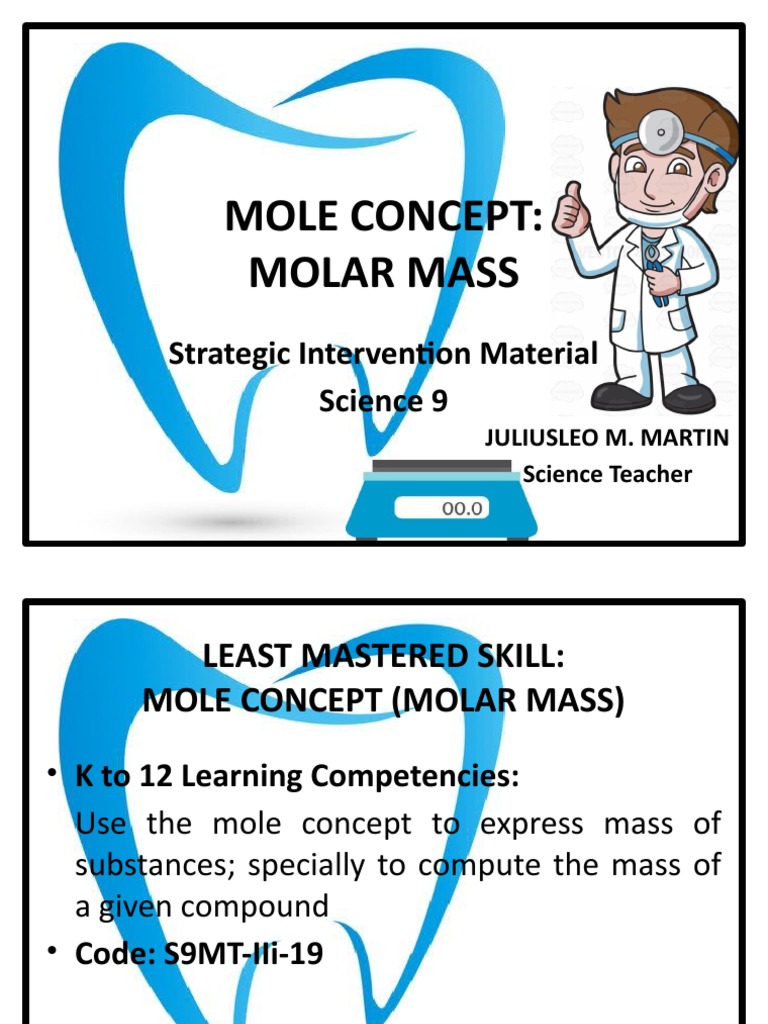 Molar Mass Calculation Guide | PDF | Mole (Unit) | Physical Sciences