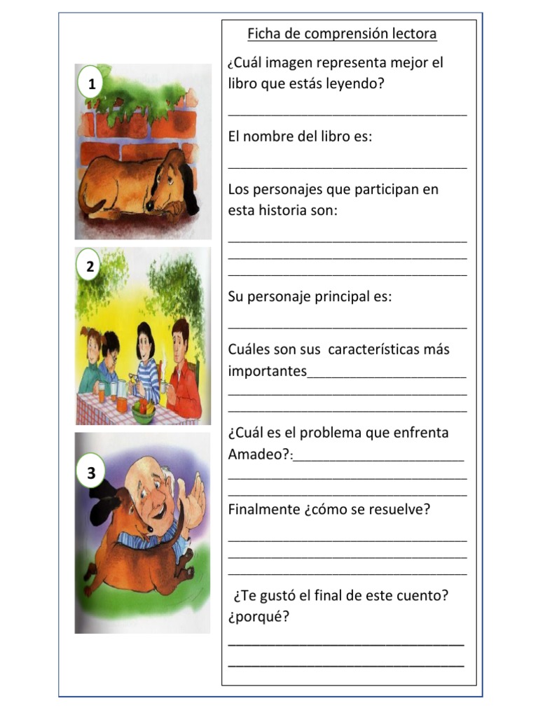 Comprensión lectora: Resumen y análisis de personajes y trama de un ...
