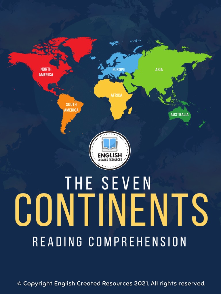 Continents Reading Comprehension English Created Resources | PDF ...
