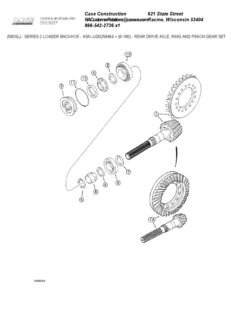 Rear Drive Axle, Ring and Pinion Gear Set | PDF | Axle | Transmission ...